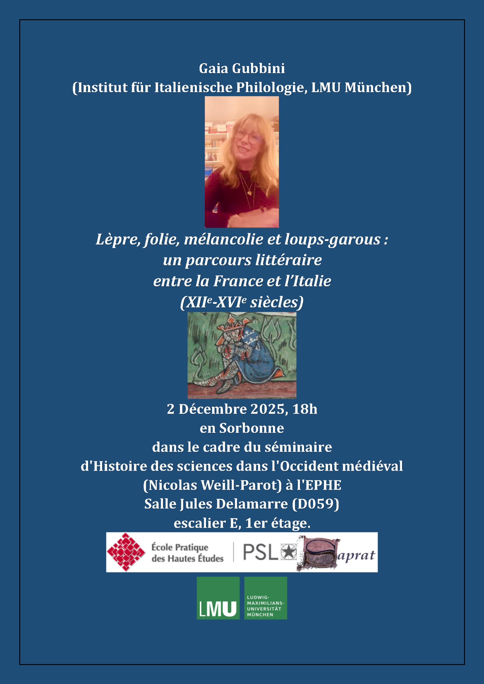 Histoire des sciences dans l’Occident médiéval – Saprat